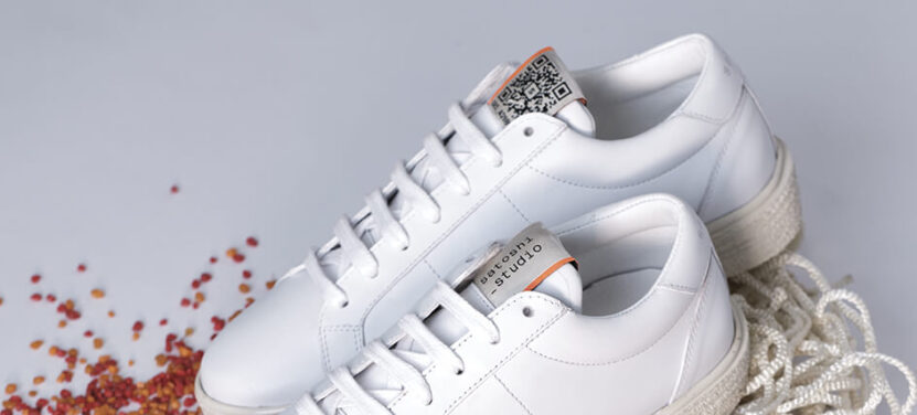 Customized Shoes with Personalized QR Codes